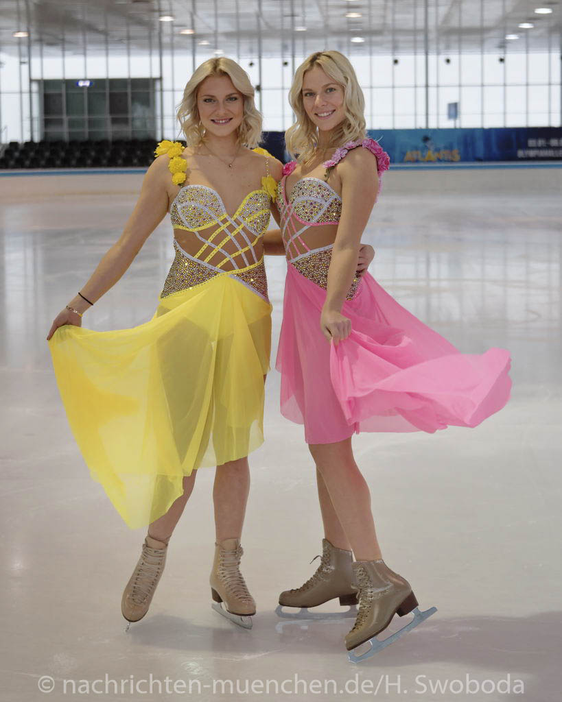 Gaststars Valentina und Cheyenne Pahde stellen mit HOLIDAY ON ICE ...