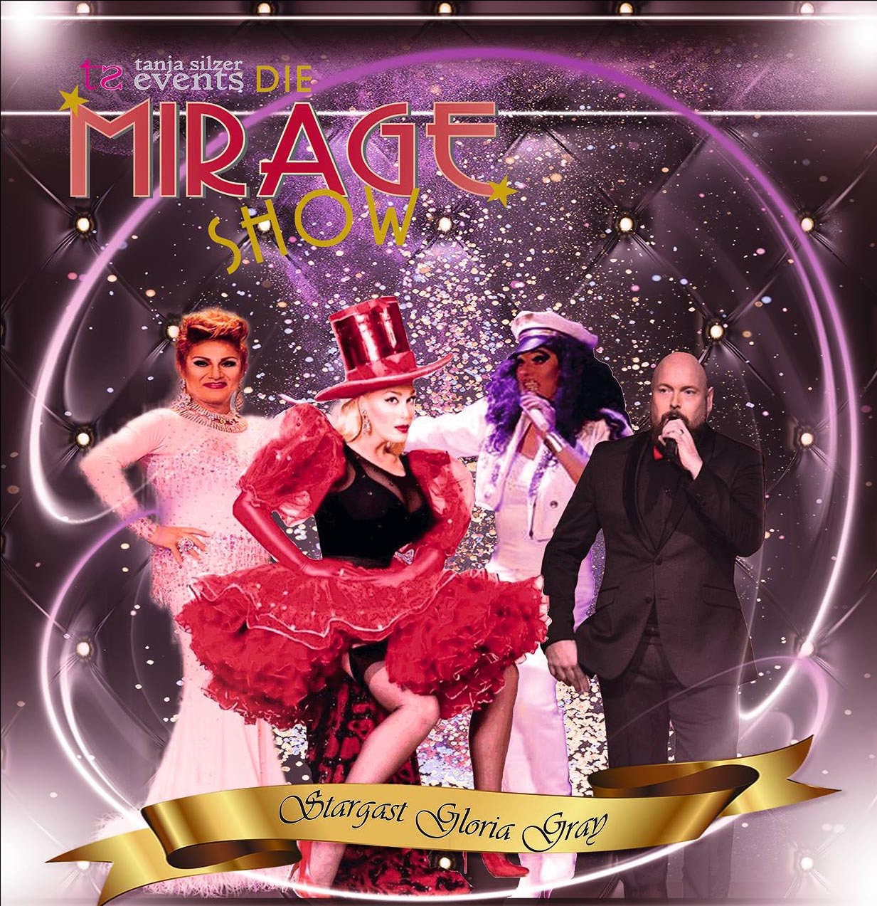 Vorhang auf für die Mirage Show am 02.03.2019 in der Taverna To Nisi ...