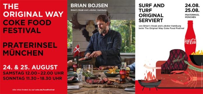 „The Original Way – Coke Food Festival“ bringt Spitzengastronomen am 24 ...