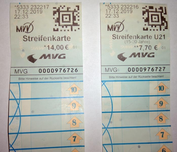 Hohe Verwechslungsgefahr bei neuen MVV-Streifenkarten - Nachrichten München