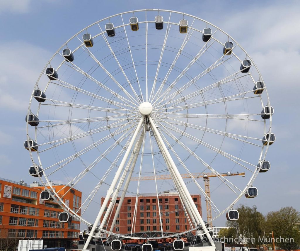 Münchner Riesenrad „Umadum“ wird zum „EuropaRad“ - Nachrichten München