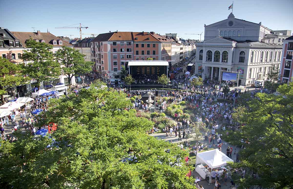 Das Gärtnerplatz Open Air 2022 findet am 10. / 11. September wieder ...
