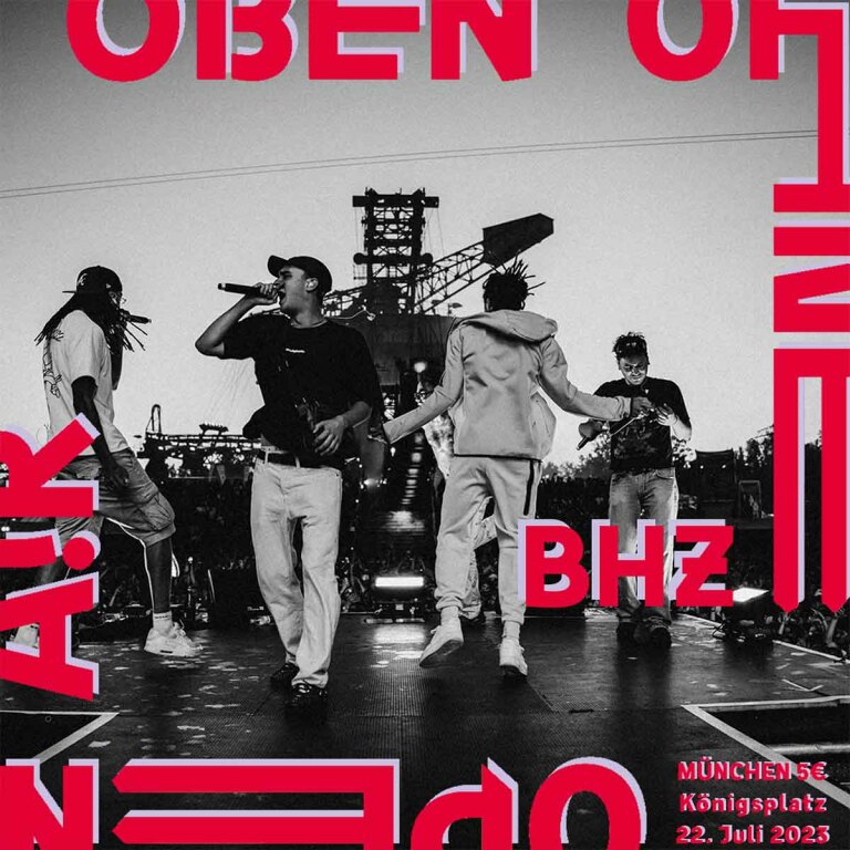 OBEN OHNE Open Air 2023 - Line-up komplett - 22. Juli am Königsplatz München - Nachrichten München