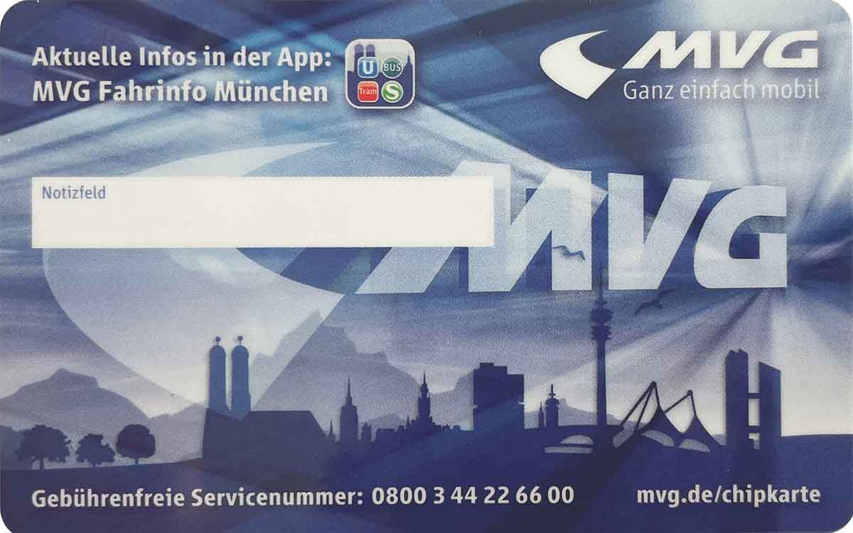 Deutschlandticket: MVG-Chipkarte löst Papierticket schrittweise ab ...