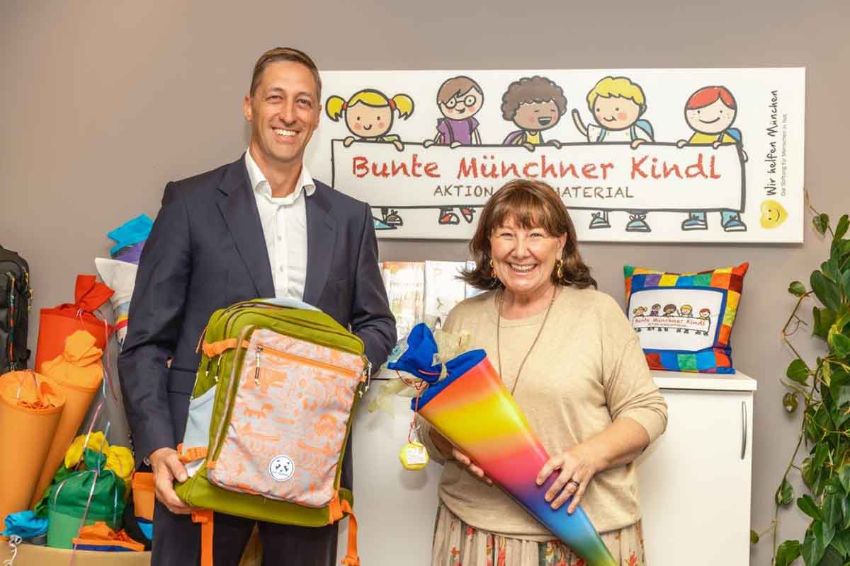 Bunte Münchner Kindl helfen bedürftigen Schülerinnen und Schülern ...