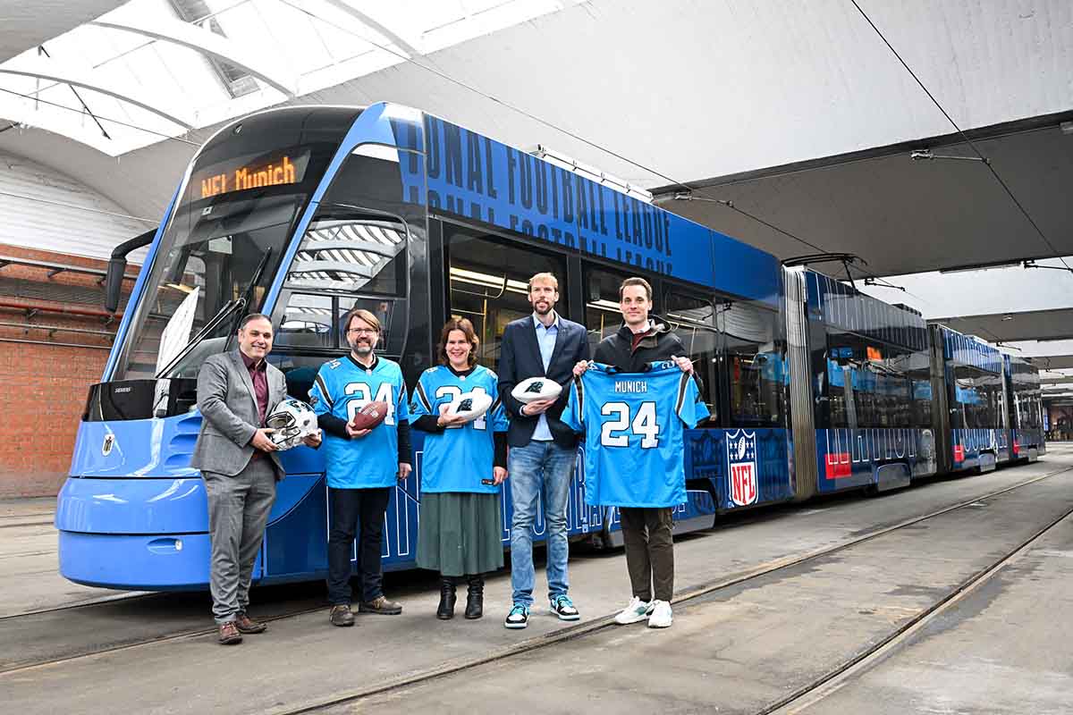 „Munich Game 2024“: NFL-Tram und gastgebendes Team vorgestellt ...