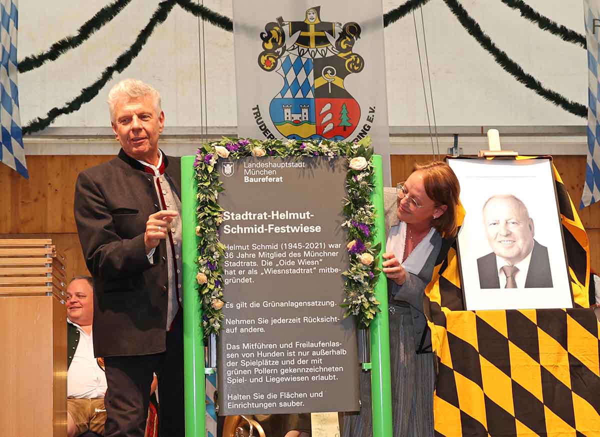 Truderinger Festplatz wird zur Stadtrat-Helmut-Schmid-Festwiese ...