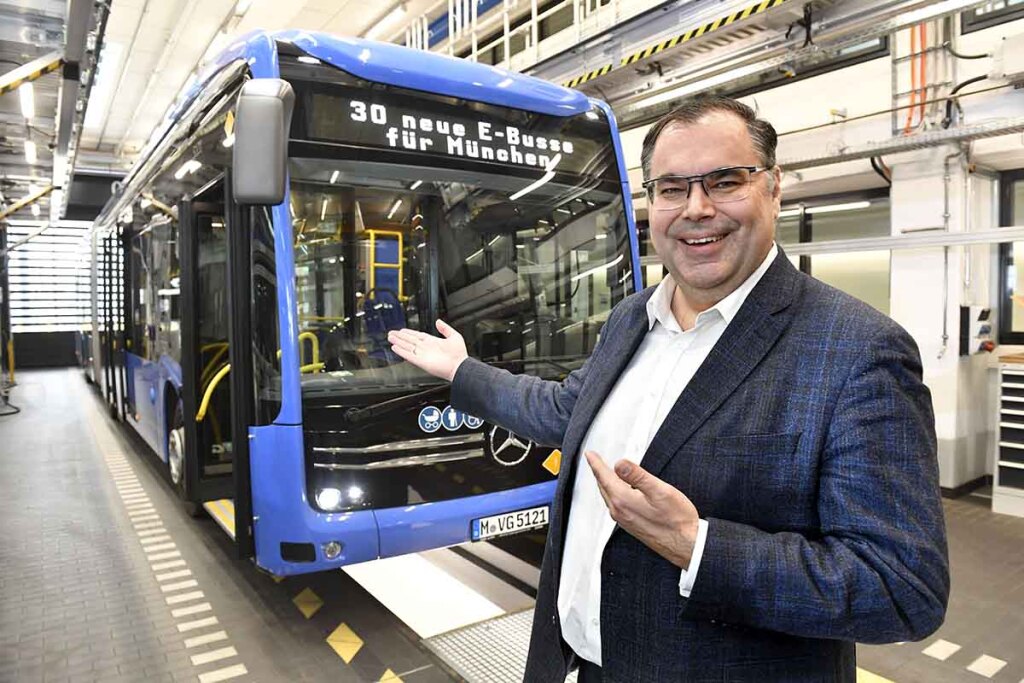 MVG nimmt 30 neue E-Busse in Betrieb - Nachrichten München