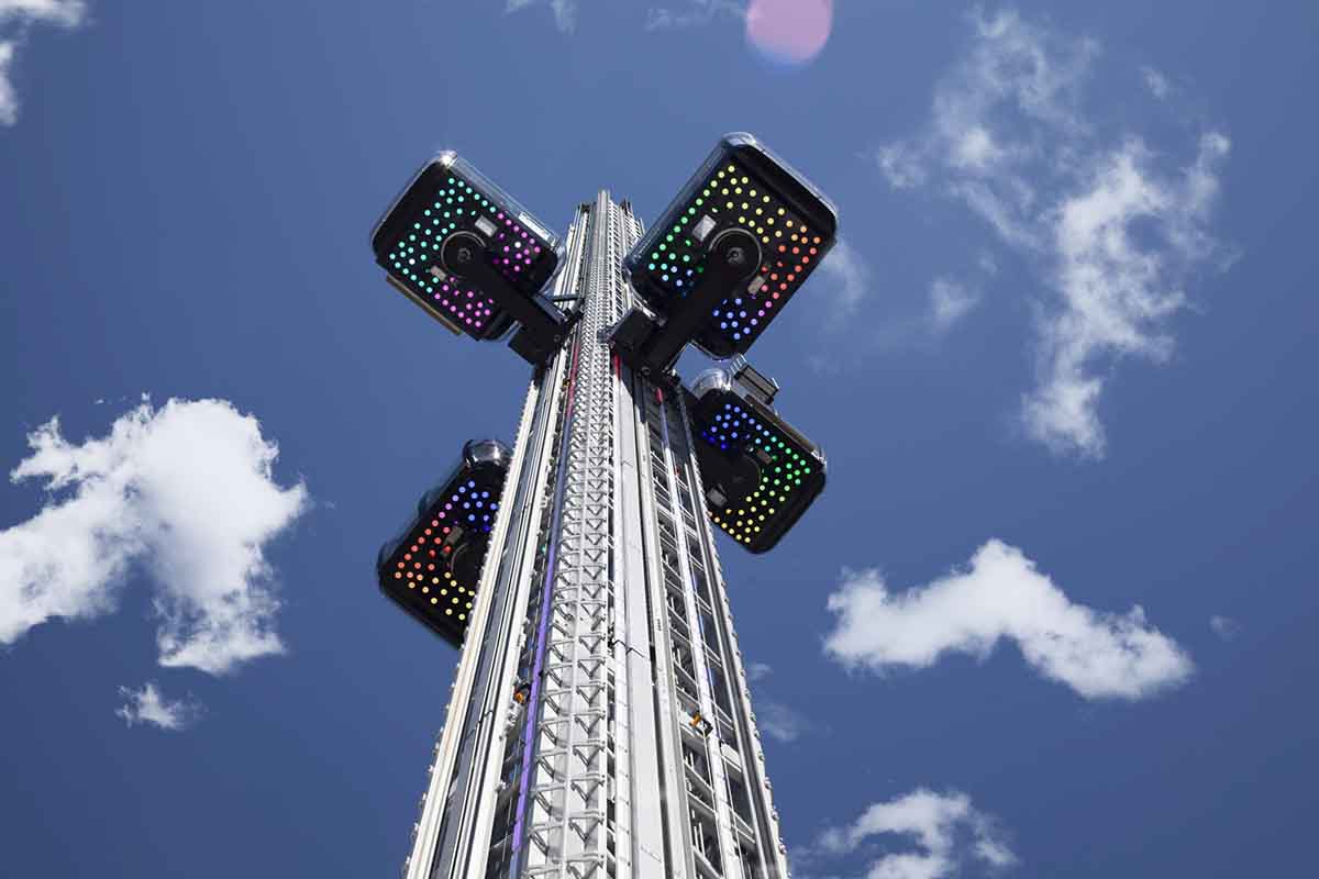 Jetzt geht es hoch hinaus - der Skylift im Olympiapark - Nachrichten ...